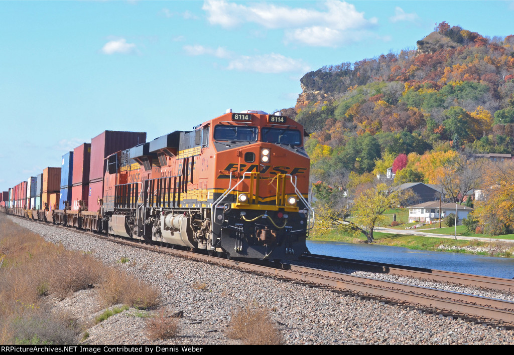 BNSF 8114, BNSF's St.Croix Sub.